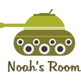Tank Panzer Cute Military Tanks Cartoon Customized Wall Decal Custom ...