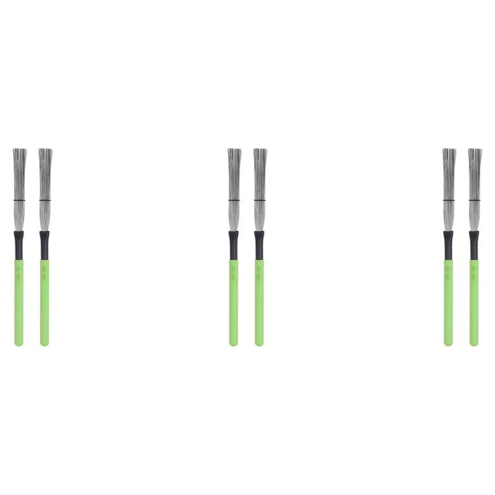 mmirethe Pack of 2 Drum Brush Multicolored Practicing Prop Firm ...