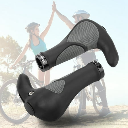 Qiilu Bike Handlebar Protector,1 Pair Anti-slip Ergonomic Handlebar ...