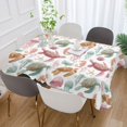 54x72in Square Printed Tablecloth Easy-Care Decorative Table Cloth for ...