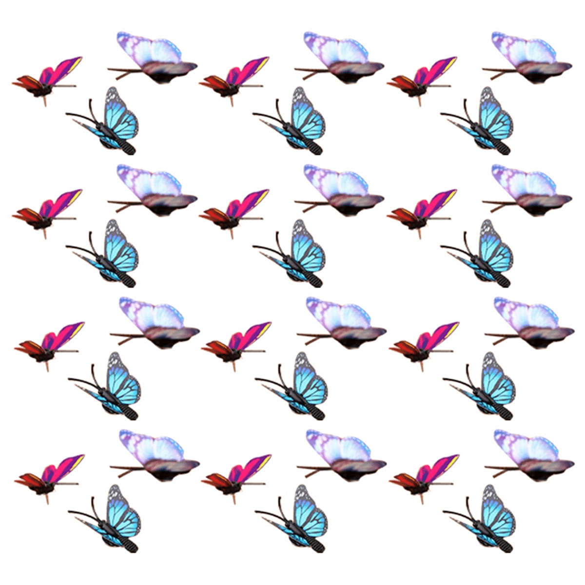 Click here for Unbranded 40 Pcs Butterfly Decorative Thumb Tacks... prices