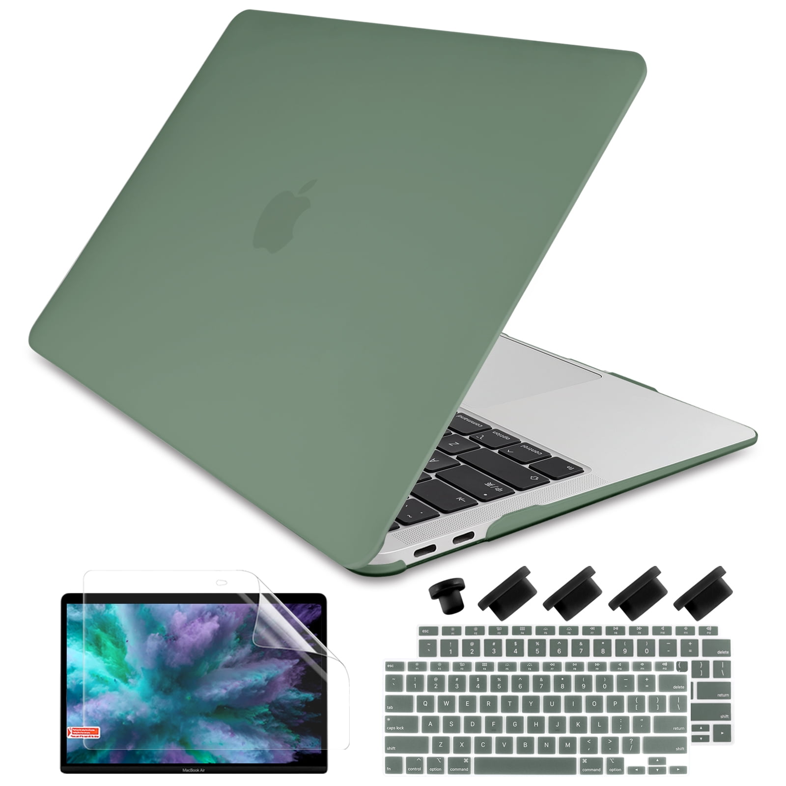 DONGKE Protective Case For MacBook Air 13inch M1 2021 2020 2019 2018 ...
