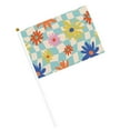 6 Pack Handheld Flag Double-Sided Hand Waving Flag 8.2×5.5in Used For ...
