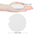 GNIEMCKIN 60 PCS 2.56 in Sublimation Car Coasters, Coasters for Cup ...