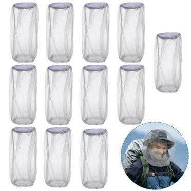 EEEkit 12pcs Mosquito Head Nets, Lightweight Face Screen Mesh Protect ...