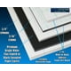 Foam Core Backing Board 3/16" White 1 Side Self Adhesive 24x36- 10 Pack ...