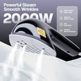 Advwin 2000W Standing Garment Steamer with Dry Ironing, Powerful ...