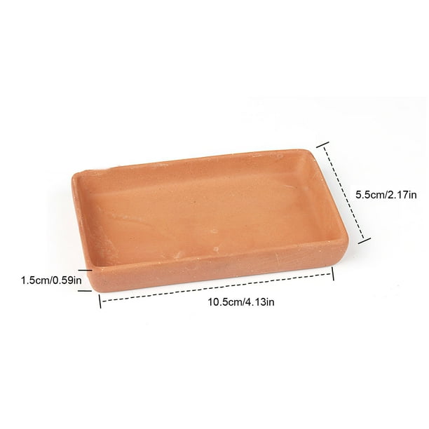 Reptile Hide Box with Ceramic Basin Hideout Cave Geckos Chameleons ...