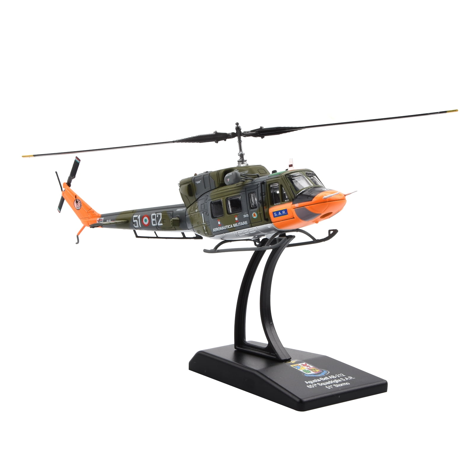 Click here for Tapdra Agusta-Bell Ab 212 Helicopter Model Italian... prices