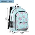 ALAZA Gradient Starfish Seashell School Laptop Backpack Travel Bag ...