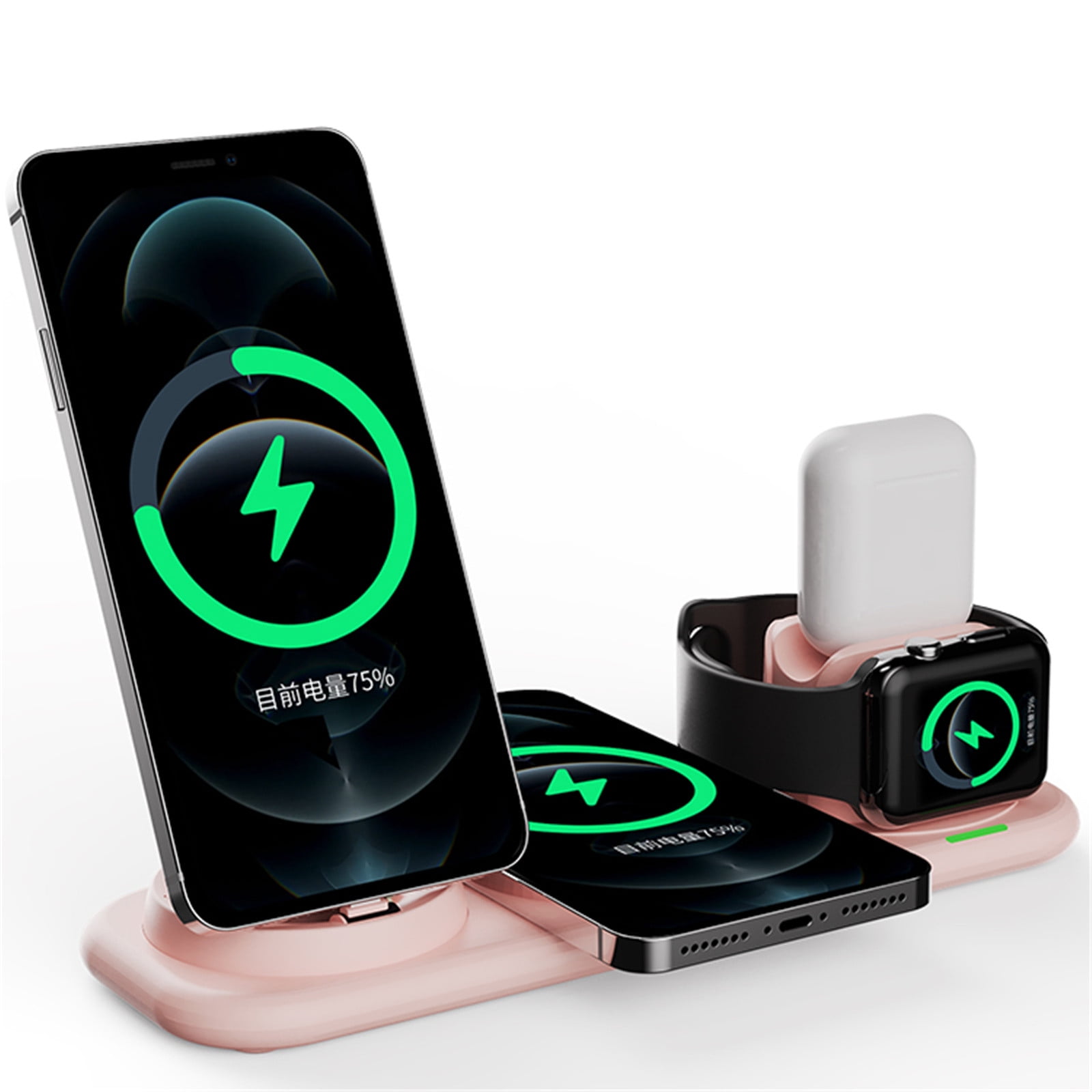 Egnmcr The Wireless Charger N2 Is Suitable For Nine-In- Multi-Function Chargers For Mobile Phones And Watches That Are Common On The Market Wireless C