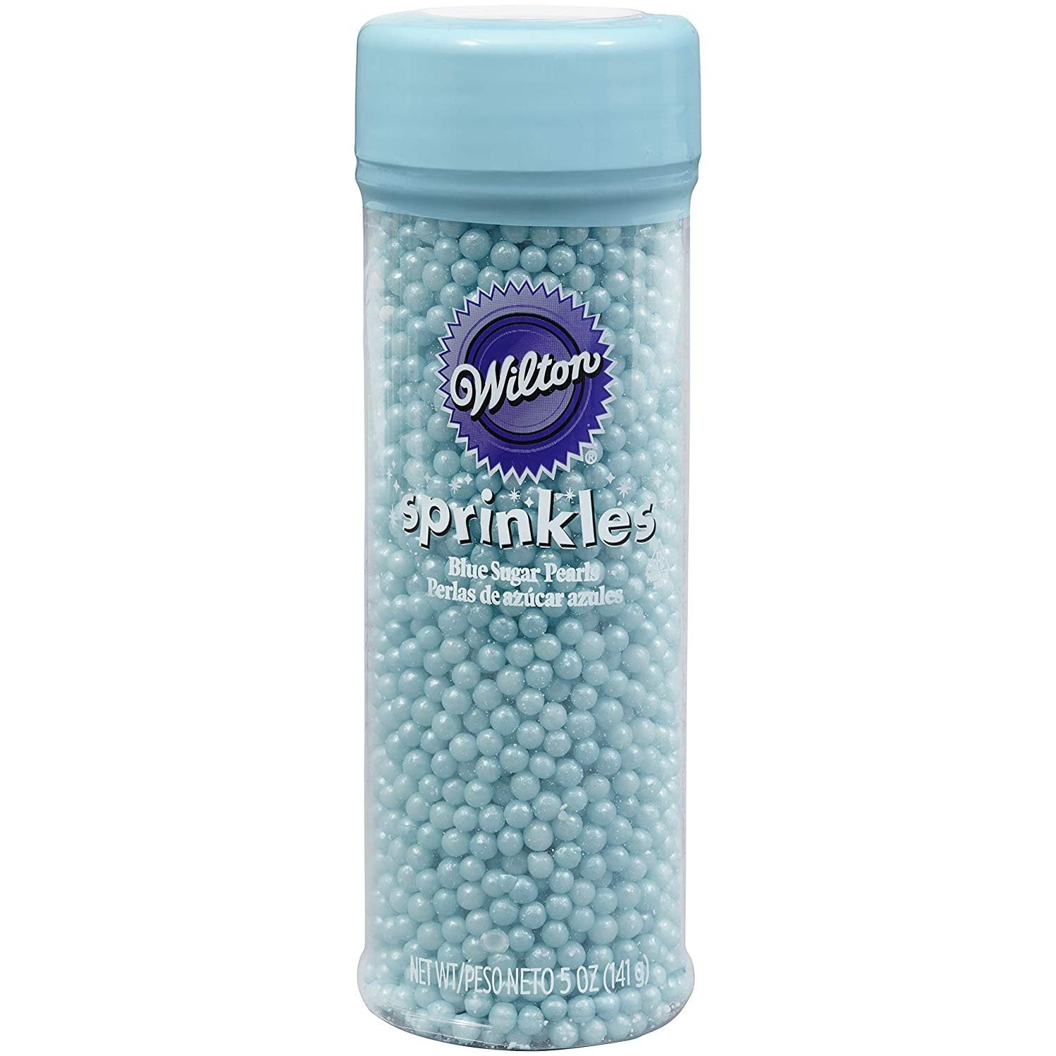 Wilton Blue Sugar Pearls, 5 Ounce - Walmart.com