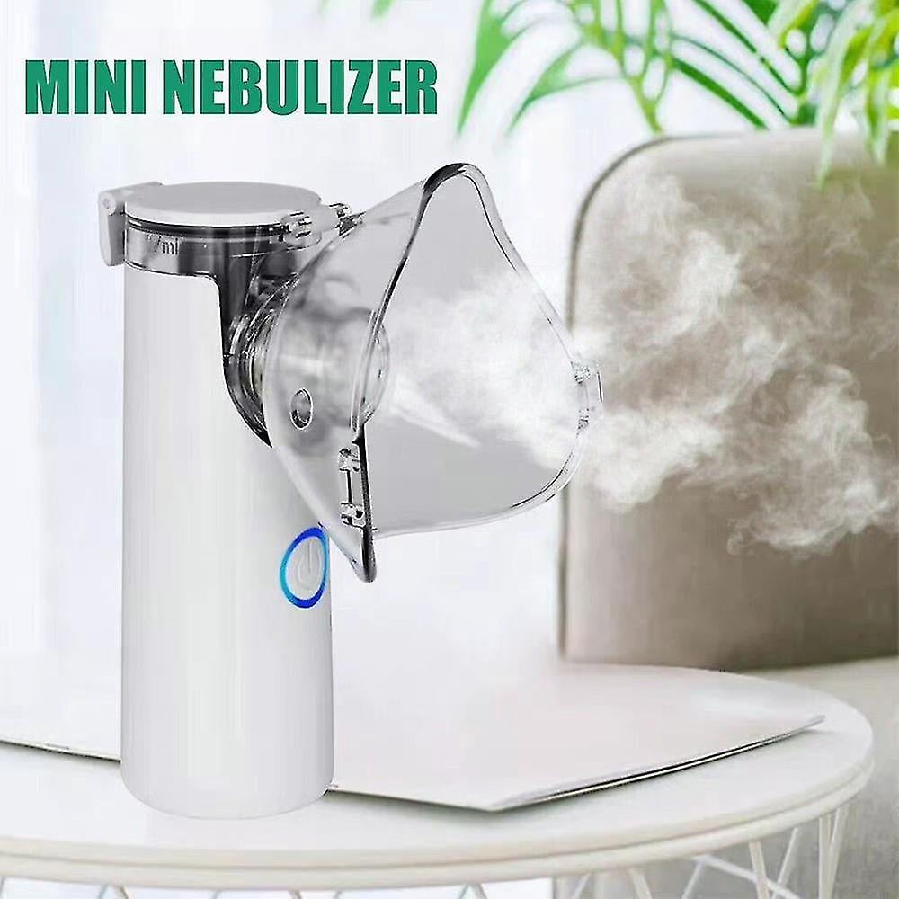 Ultrasonic Mini Nebulizer Inhaler Machine Respirator Portable Handheld ...