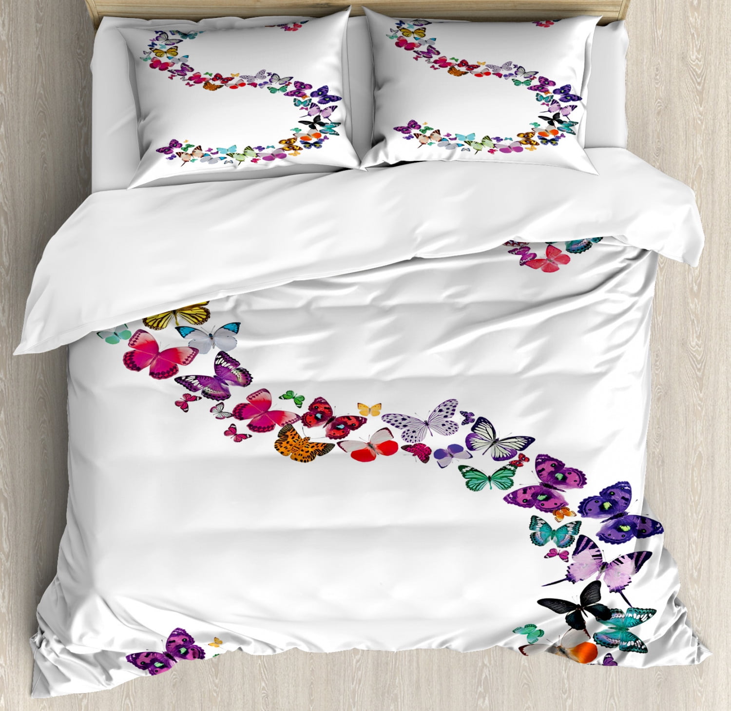 Letter S King Size Duvet Cover Set, Capital Letter S Consisting of ...