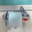 Free Shipping! Design Toscano Shark Attack Bathroom Toilet Paper Holder ...