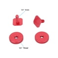 1/4Inch Thread Hot Shoe Mount Microphone Fill Light Holder Single Nut ...