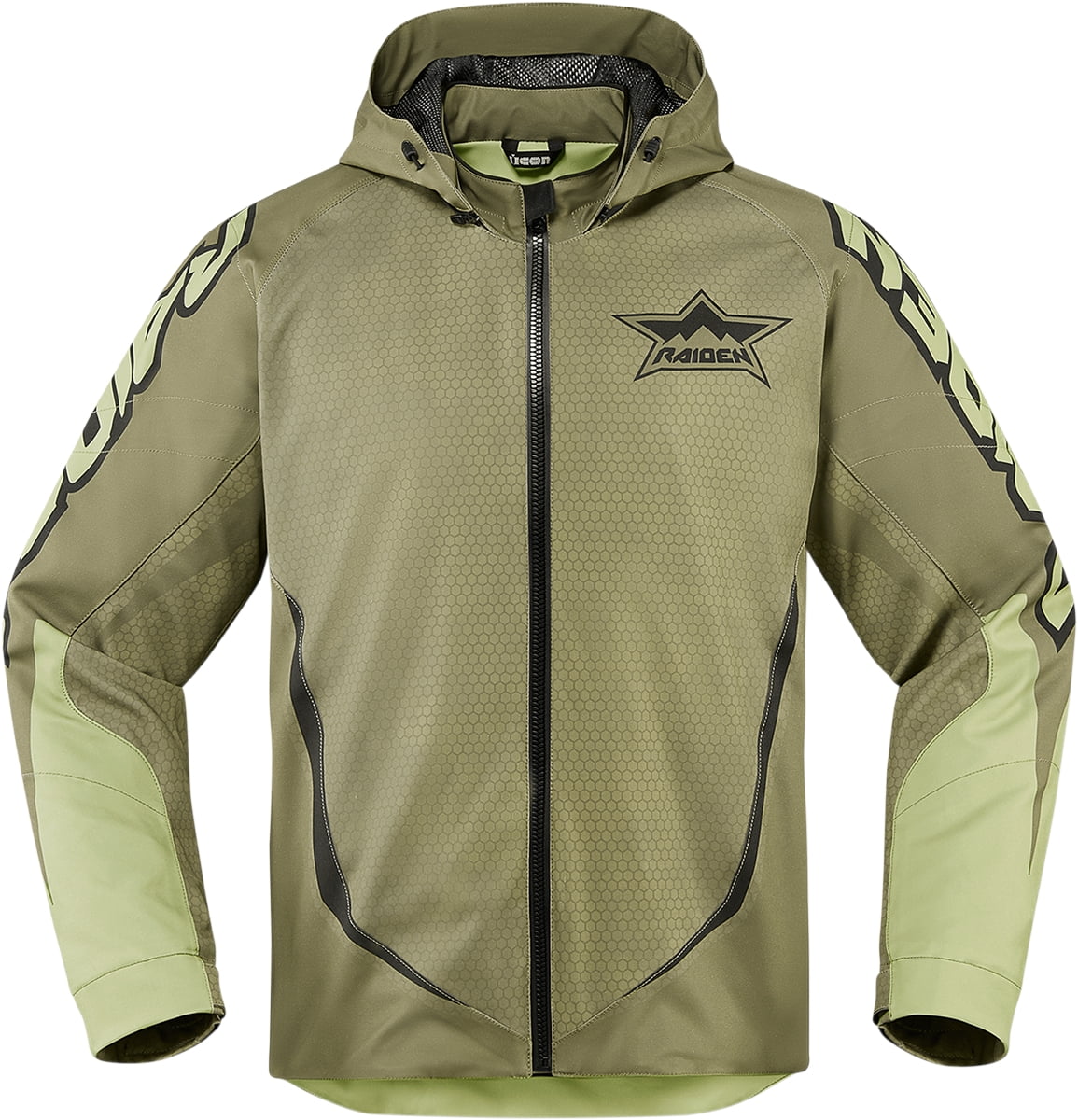 Icon Raiden UX Waterproof Jacket Battlescar XL 2820-3579 - Walmart.com