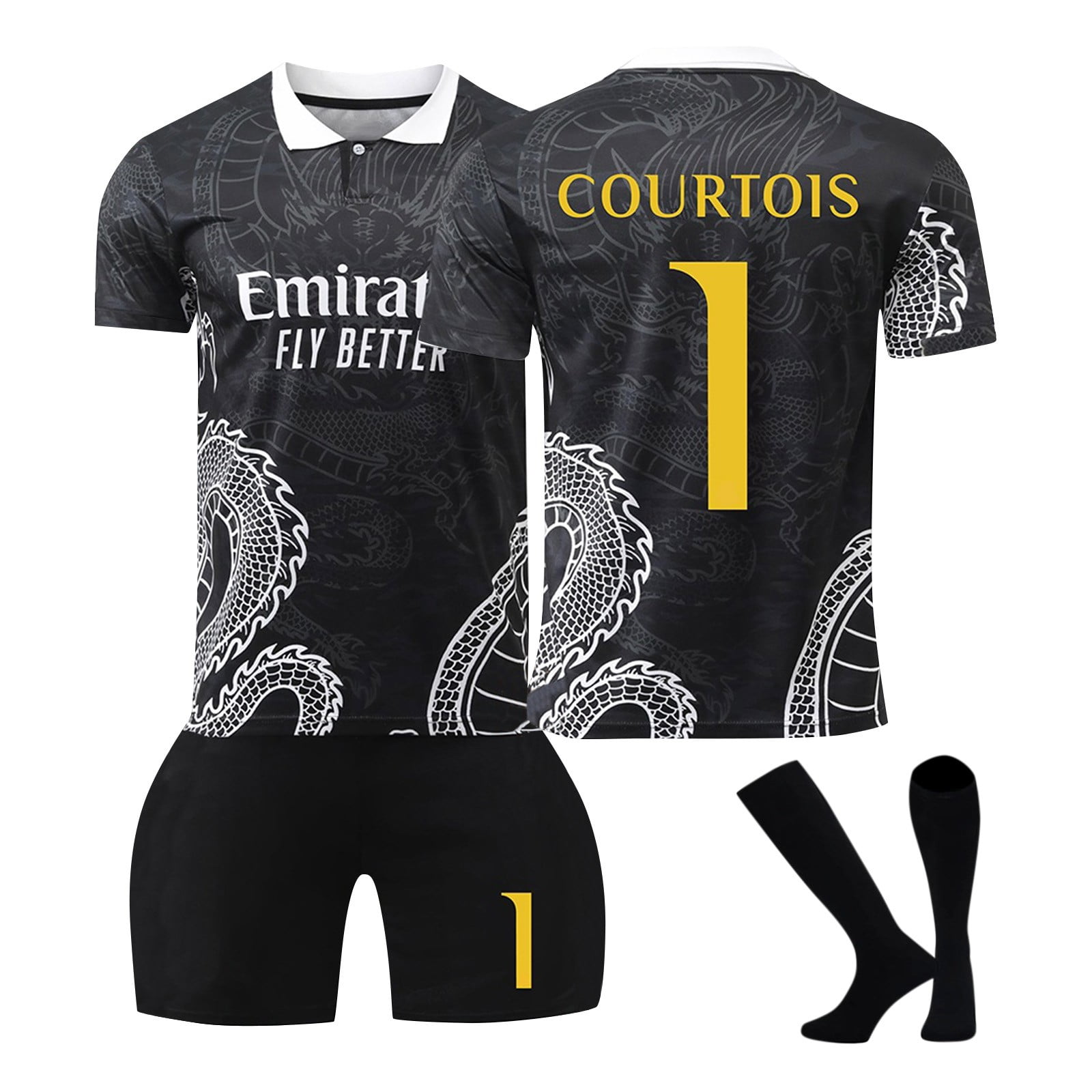 Click here for Sien 2324 European Fc Dragon Pattern Soccer Jersey... prices