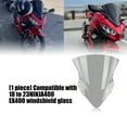 Motorbike Windshield Enhanced Claritys For EX400 Soldier 2018-2023 ...