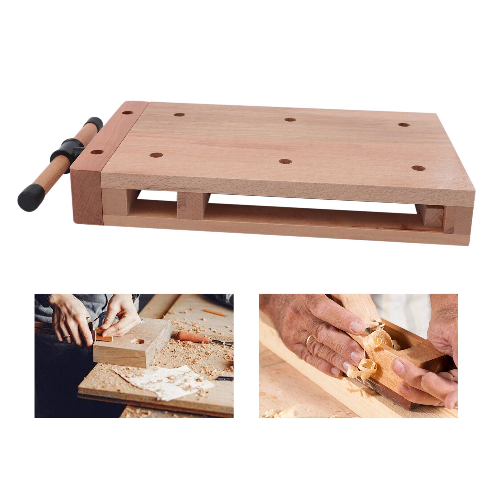 Wood Vise Workbench Portable Hard Woodworking Vise Desktop Work Table ...