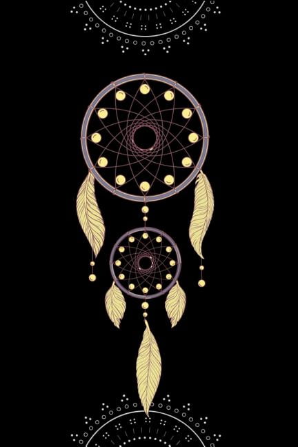 Dream Catcher: Native American Tribal Art Notebook - Lined 120 Pages ...