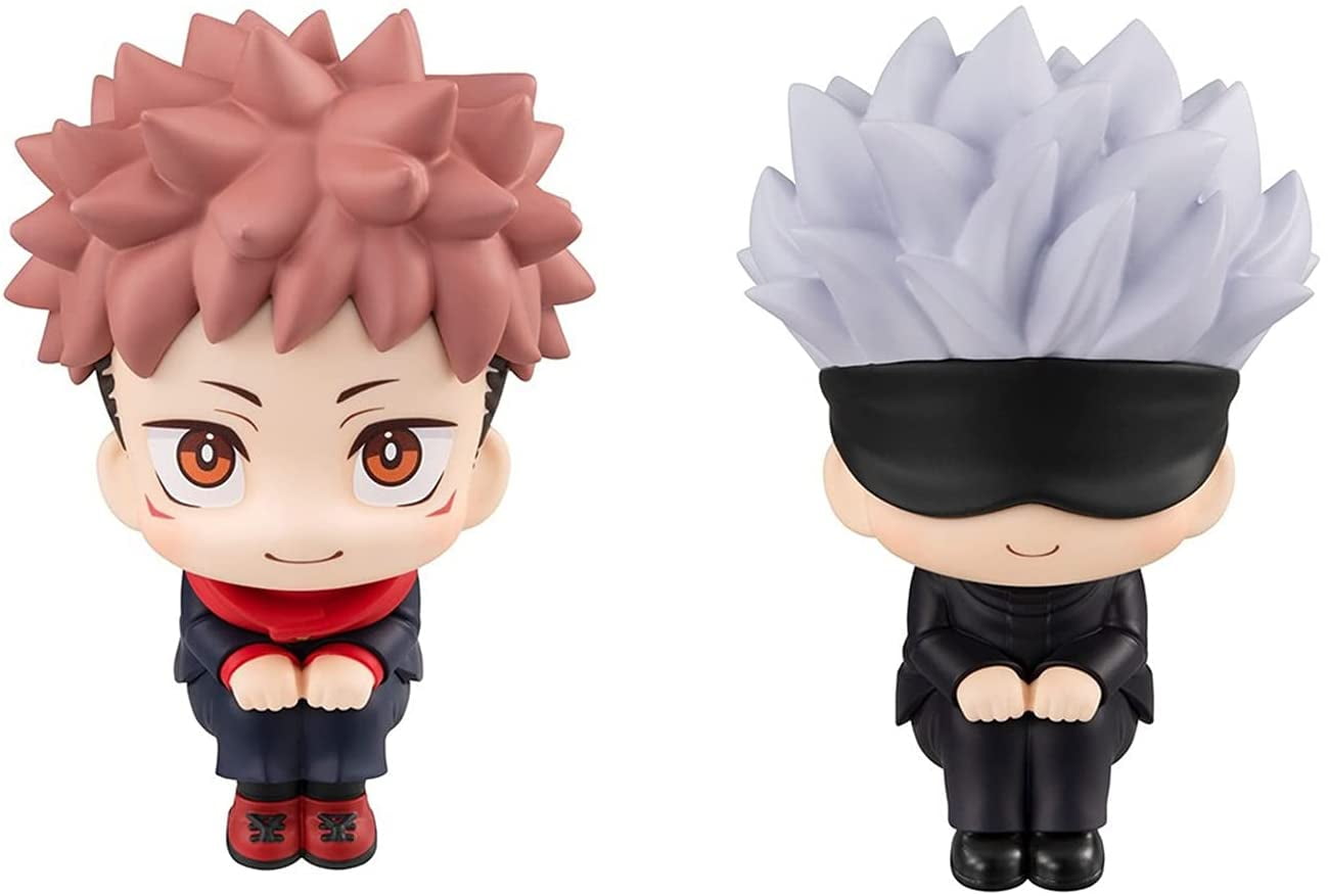 Buy Jujutsu Kaisen Figure Gojo Satoru Figure Itadori Yuji Figure Cute ...
