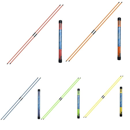Fiberglass Golf Alignment Stick Portable Swing Sticks Practice Putting ...
