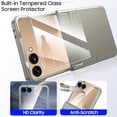 Oupeigar for Samsung Galaxy Z Flip 7 Phone Case with Card Holder [RFID ...