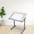 Stand Up Desk Store Height Adjustable Drawing and Drafting Table with ...