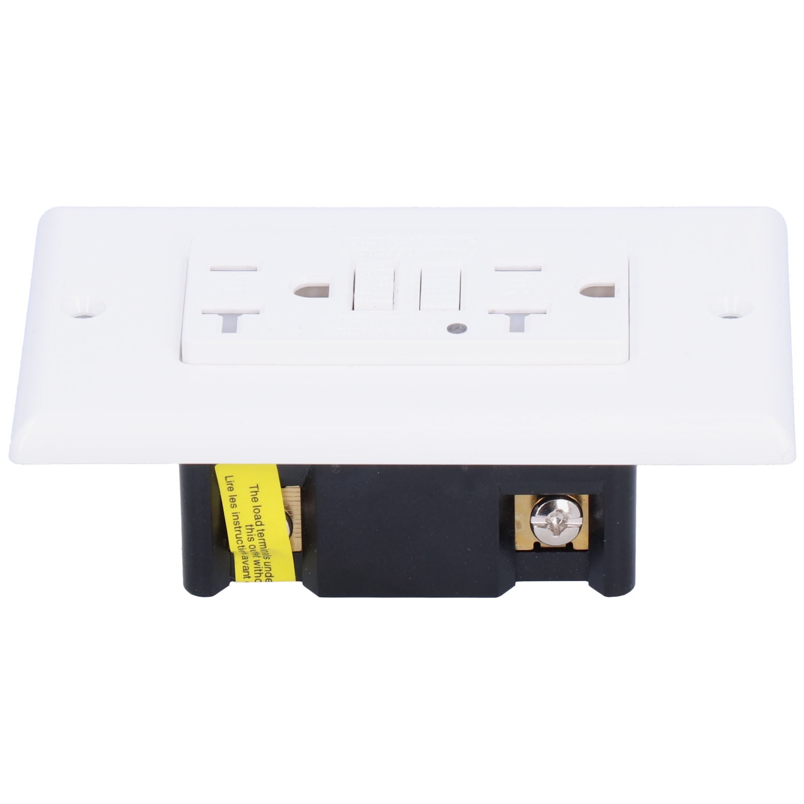 GFCI Outlet, Receptacle Continuous Ground Fault Self-checking Prevent ...