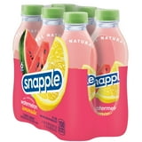 Snapple Watermelon Lemonade Juice Drink, 16 fl oz, 6 Count Bottles ...