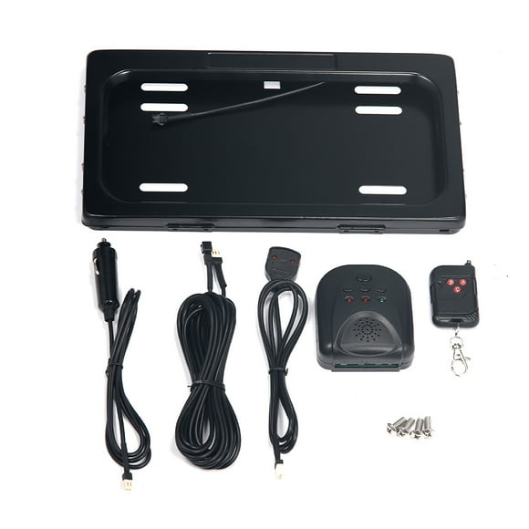 Remote License Plate