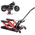 PreAsion Motorcycle Hydraulic Lift Stand Garage Repair Workbench Lift ...