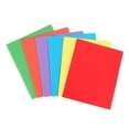 Agiufgs File Folder Letter Size Kraft, Dual Slot Document Organizer ...
