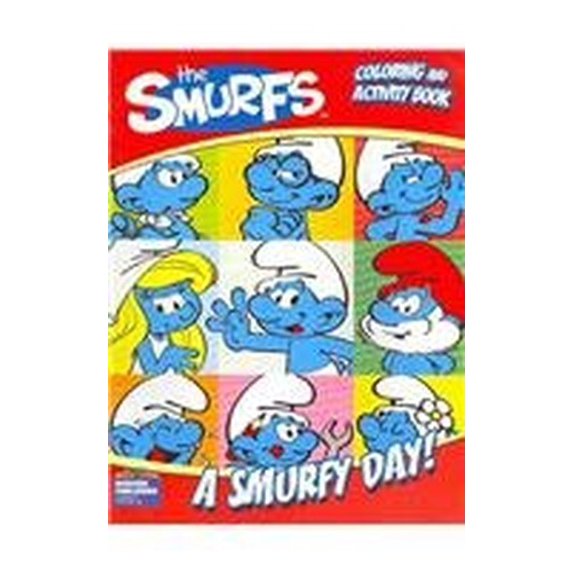 Pre-Owned Smurfs Coloring & Activity Book Paperback - Walmart.com