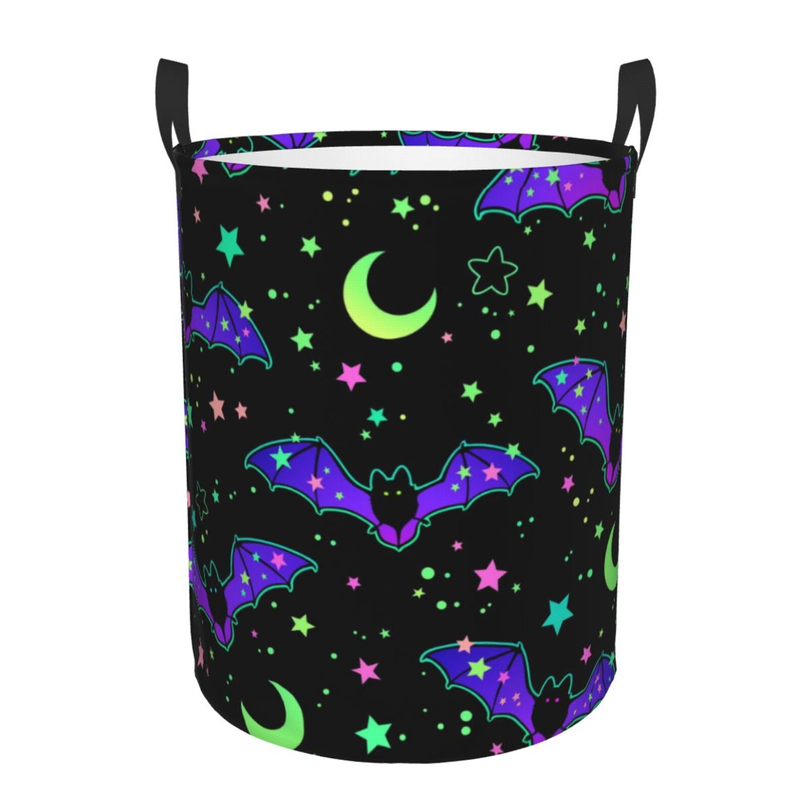 ZNDUO Round Laundry Basket, Waterproof Collapsible Laundry Baskets with ...