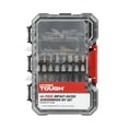 Hyper Tough Impact Rated 44-Piece Screwdriver Bit Set in Click Fit Case ...