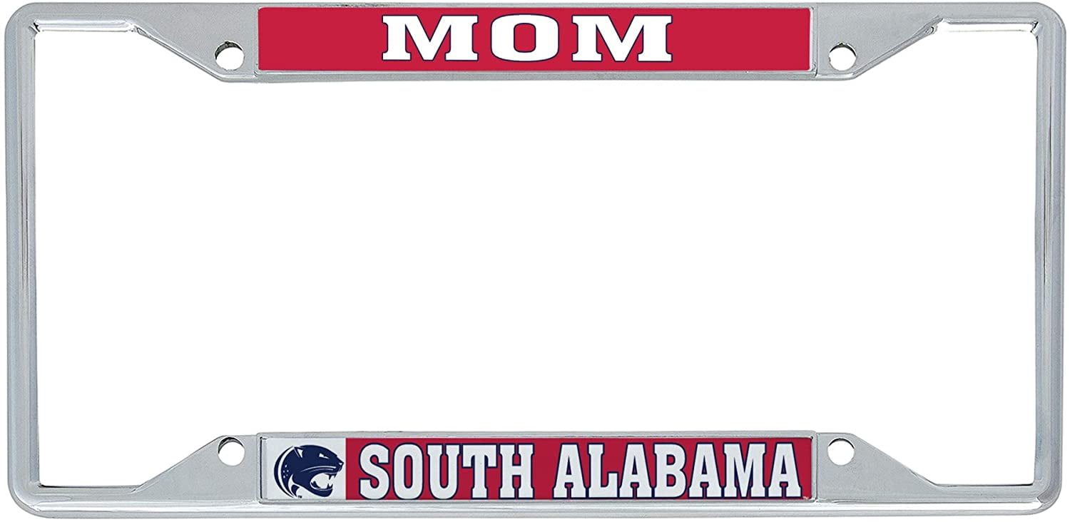 Collectibles ALABAMA A&M Chrome Two Panel License Plate Frame ...