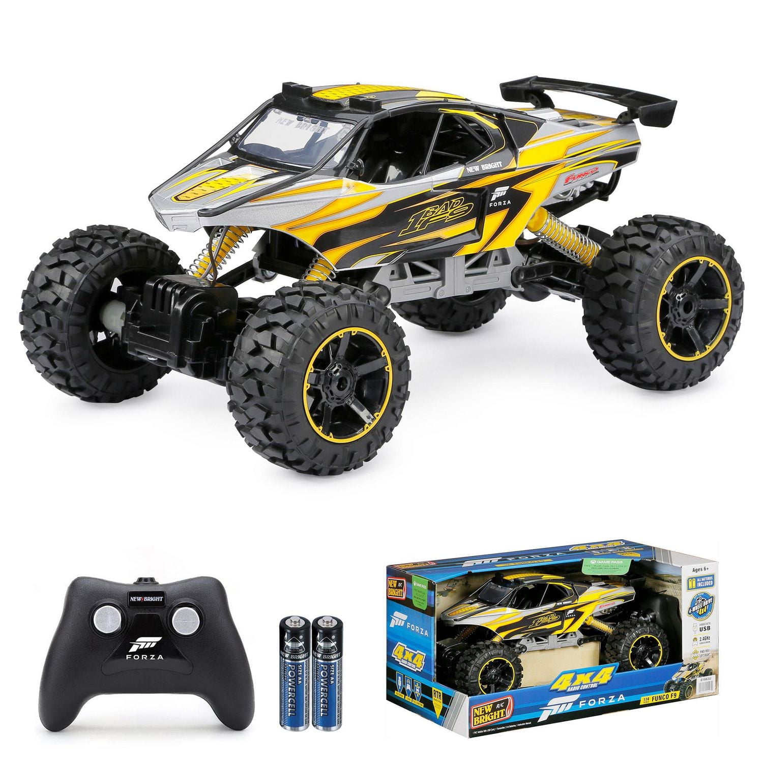 Click here for New Bright Rc 1:14 Scale Remote Control 4x4 Forza... prices