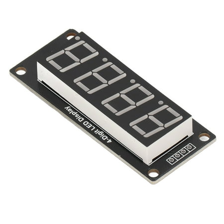 Mgaxyff Digital Tube Display Module LED 4 Digit 7 Segment 0.56in TM1637 Drive Chip Green,Digital ...