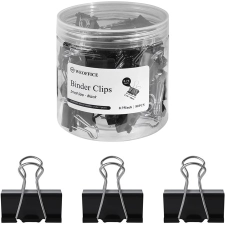 Assorted Sizes Binder Paper Clips - 3 Sizes of Medium, Small, Mini ...