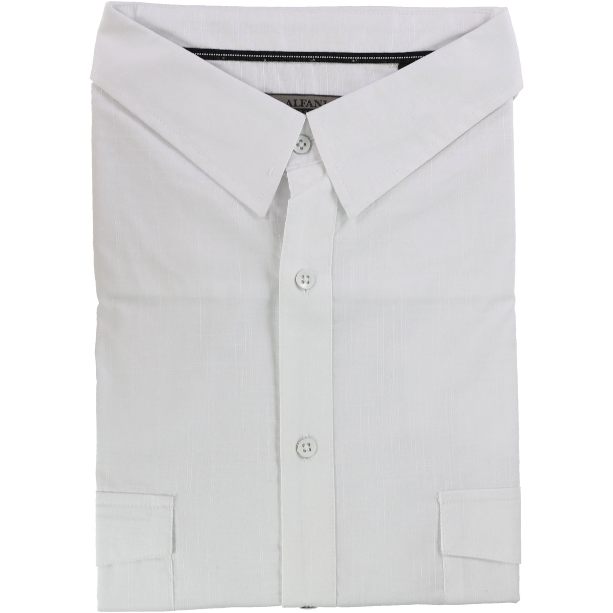 Click here for Alfani Mens Warren Ss Button Up Shirt  White  Big... prices