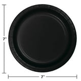 Creative Converting Black Dessert Plates, 75-Pack - Walmart.com