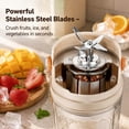 Portable Electric Juicer Cup with Zero Cord Hassle, 800/1000/1200 ml ...