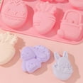 Easter Bunny Chocolate Mold, Food-Grade Silicone Cake and Candy Mold ...