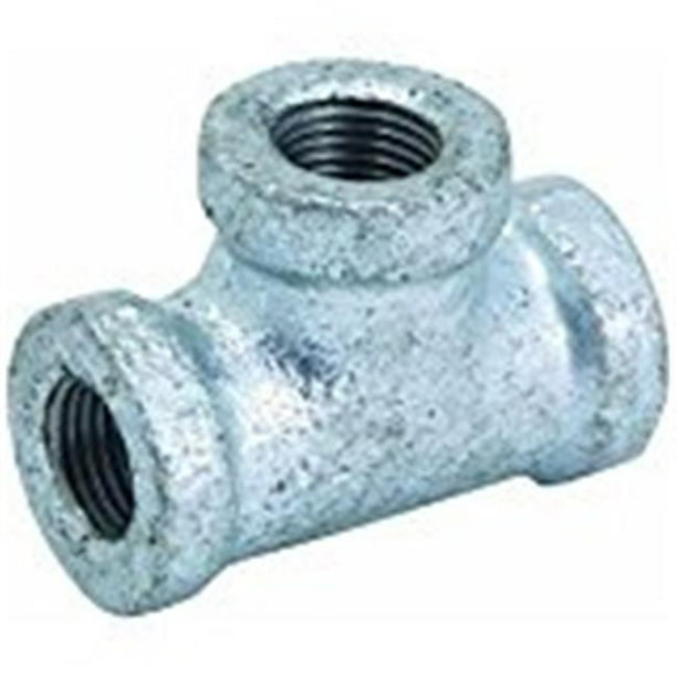 2 in. Galvanized Tee - Walmart.com - Walmart.com