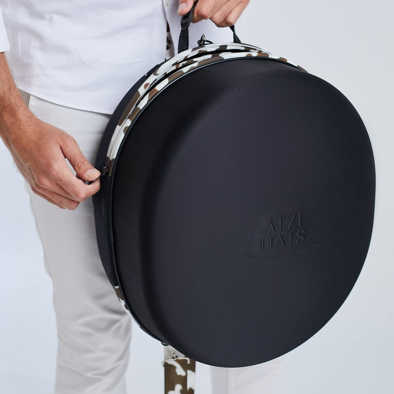 Atzi Hats Cowboy Hat Box Large Travel Crush-Proof Wide Brim, 51% OFF