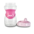 NUK Everlast Hard Spout Cup, 10 oz, Pink - Walmart.com
