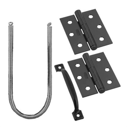 Hinge Screen Door Set Stl Blk - Walmart.com