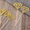 Cake Diamond Topper Wedding Cupcake Decor Picks - Walmart.com